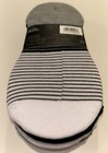 Quicksilver No Show Socks 5 Pair Men's 6-12 Black White Gray Mixed Surf ...