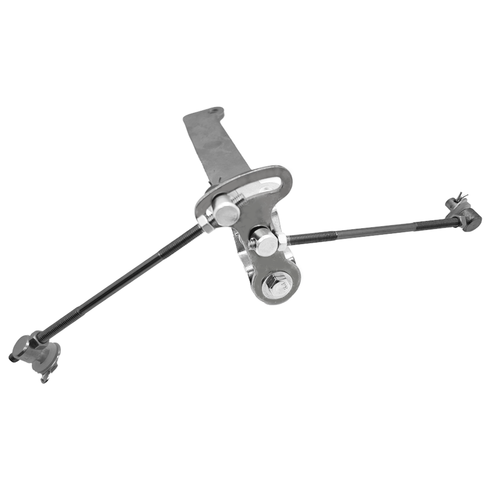 Progressive Linkage Kit Throttle Rod For 1850 Holley Carbs Dual Quad ...