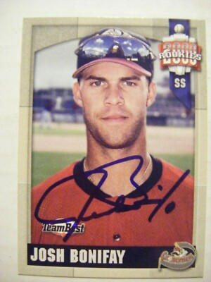 JOSH BONIFAY signed UNC TARHEELS 2000 Team Best baseball card AUTO ...