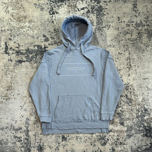 Taylor Swift Folklore Hoodie Small Blue Seven Official Merch Album ...
