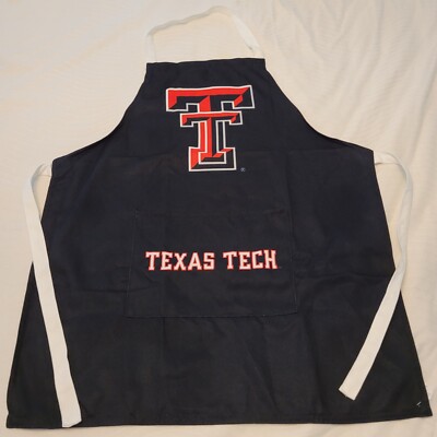 Texas Tech Red Raiders Apron Pocket Grilling Tailgate 25" W x 34.5"L | eBay