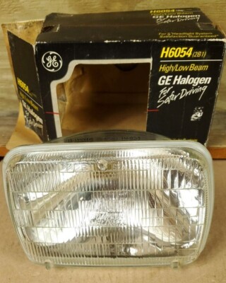 GE Halogen Headlight H6054 2B1 High/Low Beam 2 Headlight System 1 Bulb ...