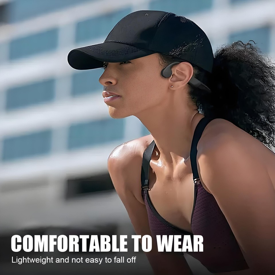 Ear Hook Headphones induction 5.3 Open Ear Headphones IPx5 Waterproof ...