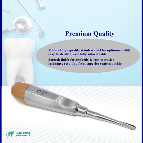 Dental Surgery Elevator LUX-STR 5mm Root Extraction Teeth Luxating Surgical Tool | eBay