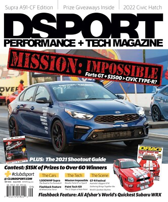 DSPORT Performance + Tech Magazine September 2021 Issue 236 KIA Forte ...