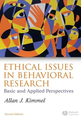 Ethical Issues in Behavioral Research: Basic and Applied Perspectives | eBay