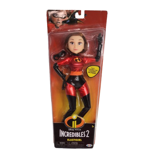 Incredibles 2 ELASTIGIRL Action Figure 11” Articulated Doll - RED ...
