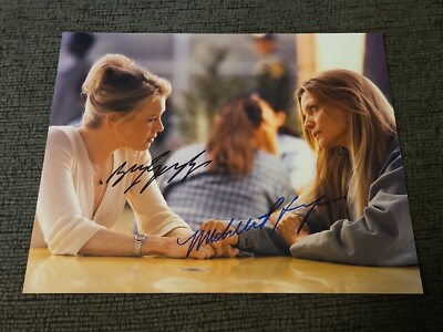 Michelle Pfeiffer & Rene Zellweger Rare SIGNED Photo In Person with COA ...