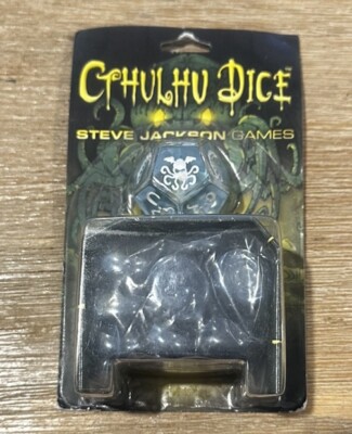 Cthulhu Dice Game Steve Jackson 2012 1st Edition 1st Printing NEW in ...