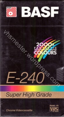 BASF (2000xFC) SHG E-240 VHS Videocassette Neu & OVP | eBay.de
