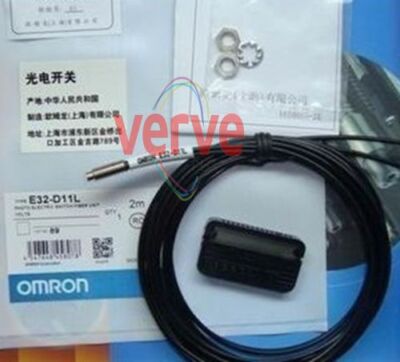 New Omron Photoelectric Switch Fiber Unit E32-D11L ( E32D11L )- | eBay
