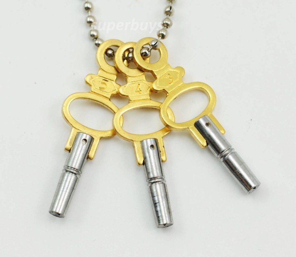 14pc Watch Winder Keys Sizes 00-12 Wind Winding Setting Set Key Pocket ...