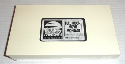 Full Moon Entertainment: Full Moon Movie Montage VHS (1992) NEW, Sealed ...