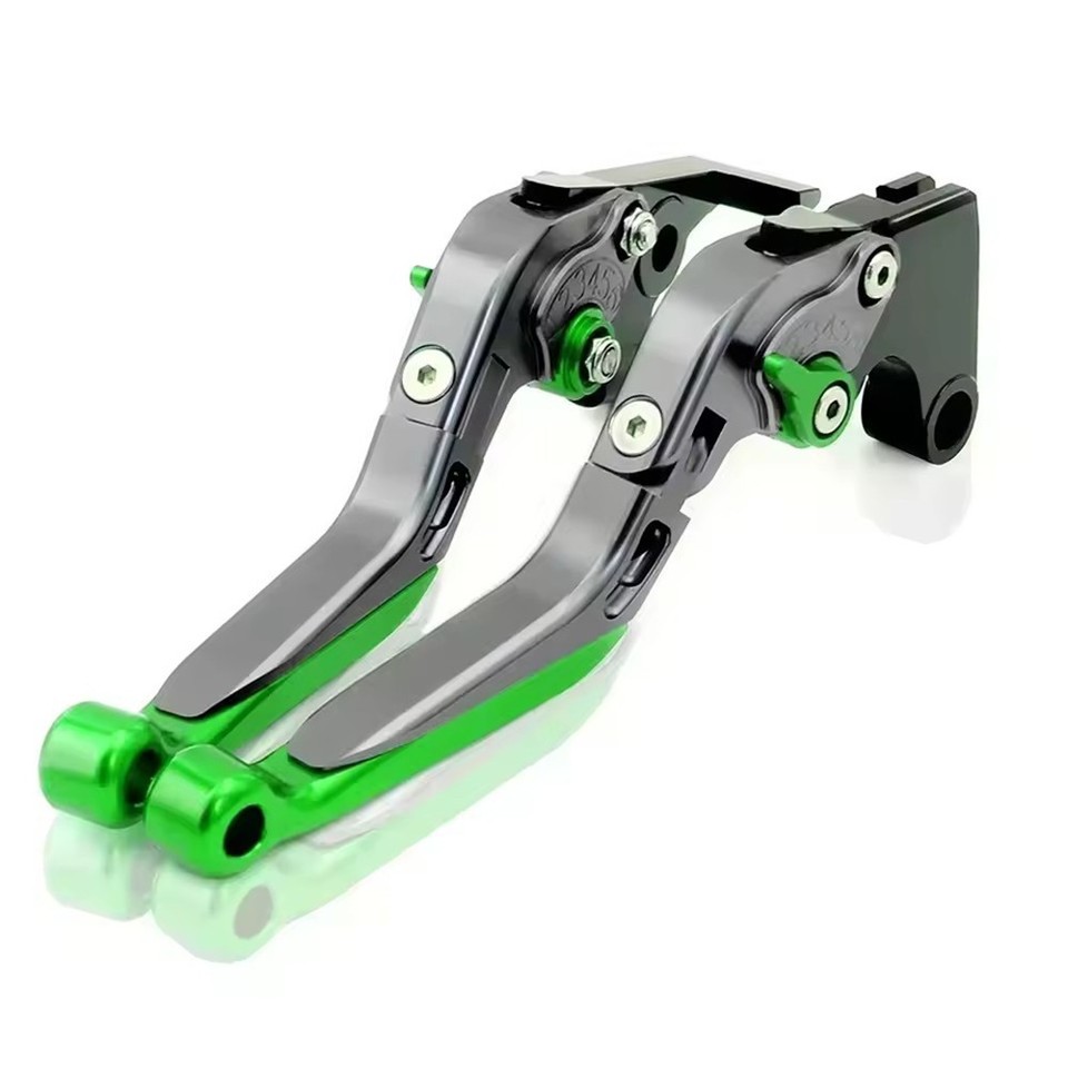 CNC Folding Brakes Clutch Lever Handle For KAWASAKI NINJA ZX6R ZX636 ZX ...