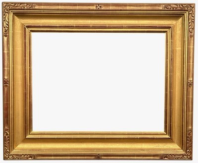 AMERICAN ARTS & CRAFTS STYLE Gilt Carved Picture Frame CARRIG ROHANE ...