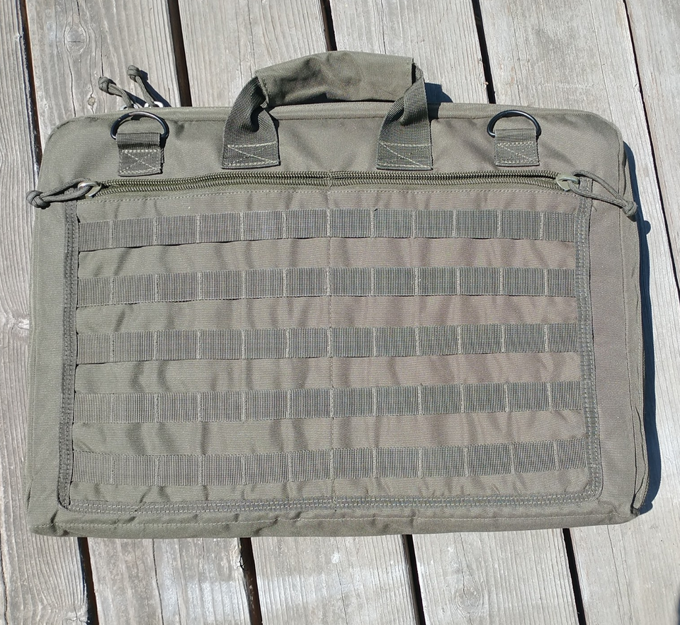 VOODOO TACTICAL TERMINATOR RANGE PISTOL GUN MAG MAGAZINE BAG CASE Olive ...