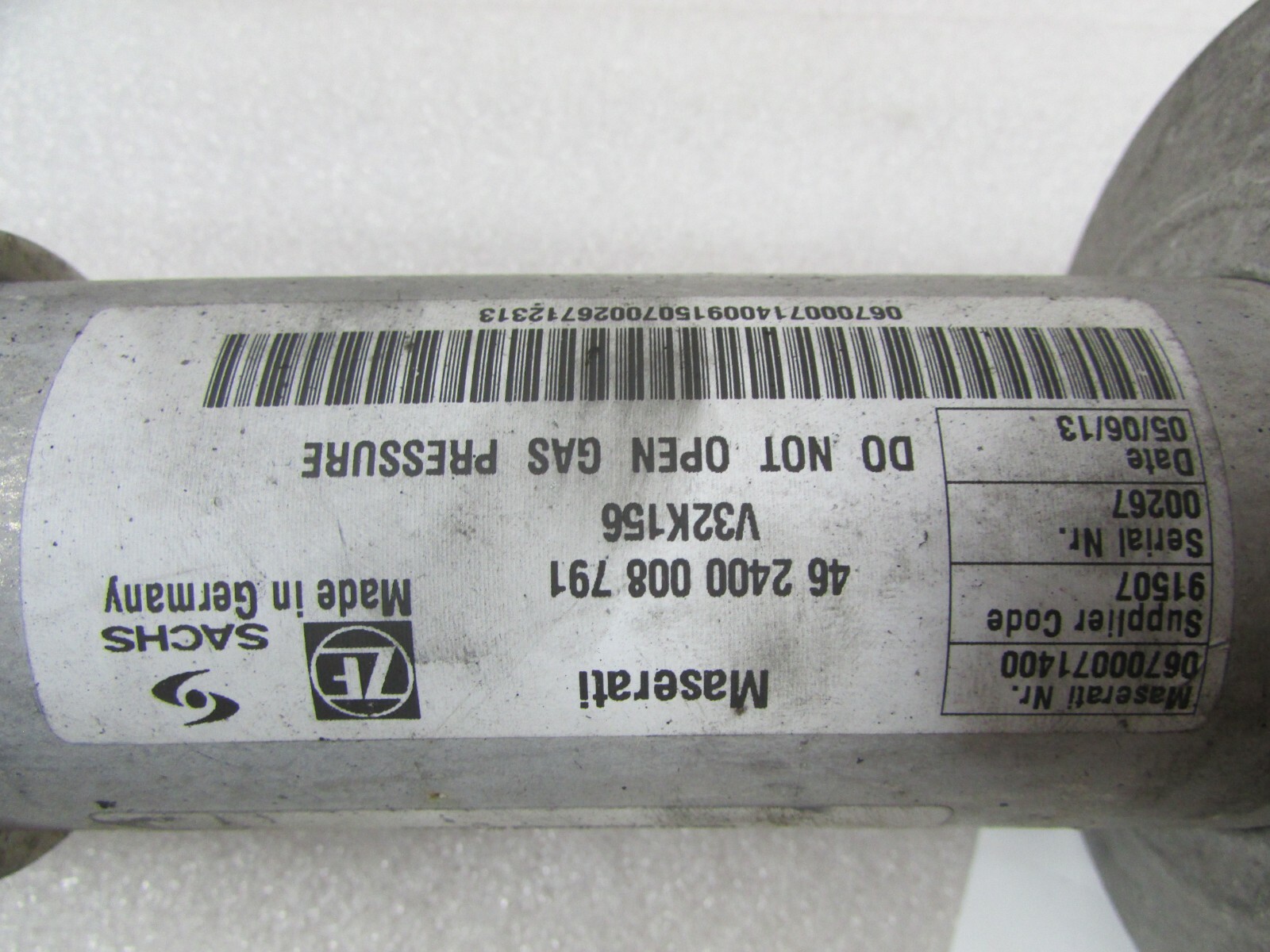 2014 Maserati Quattroporte, RH, Right Front Shock Absorber, Used, P/N ...