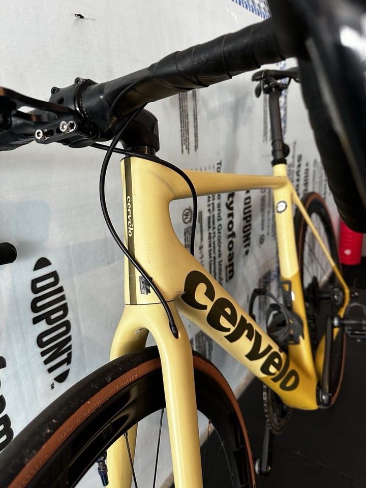 56 cm - 2019 Cervelo R3 Force AXS - FFWD Carbon Wheels - Easton Carbon ...