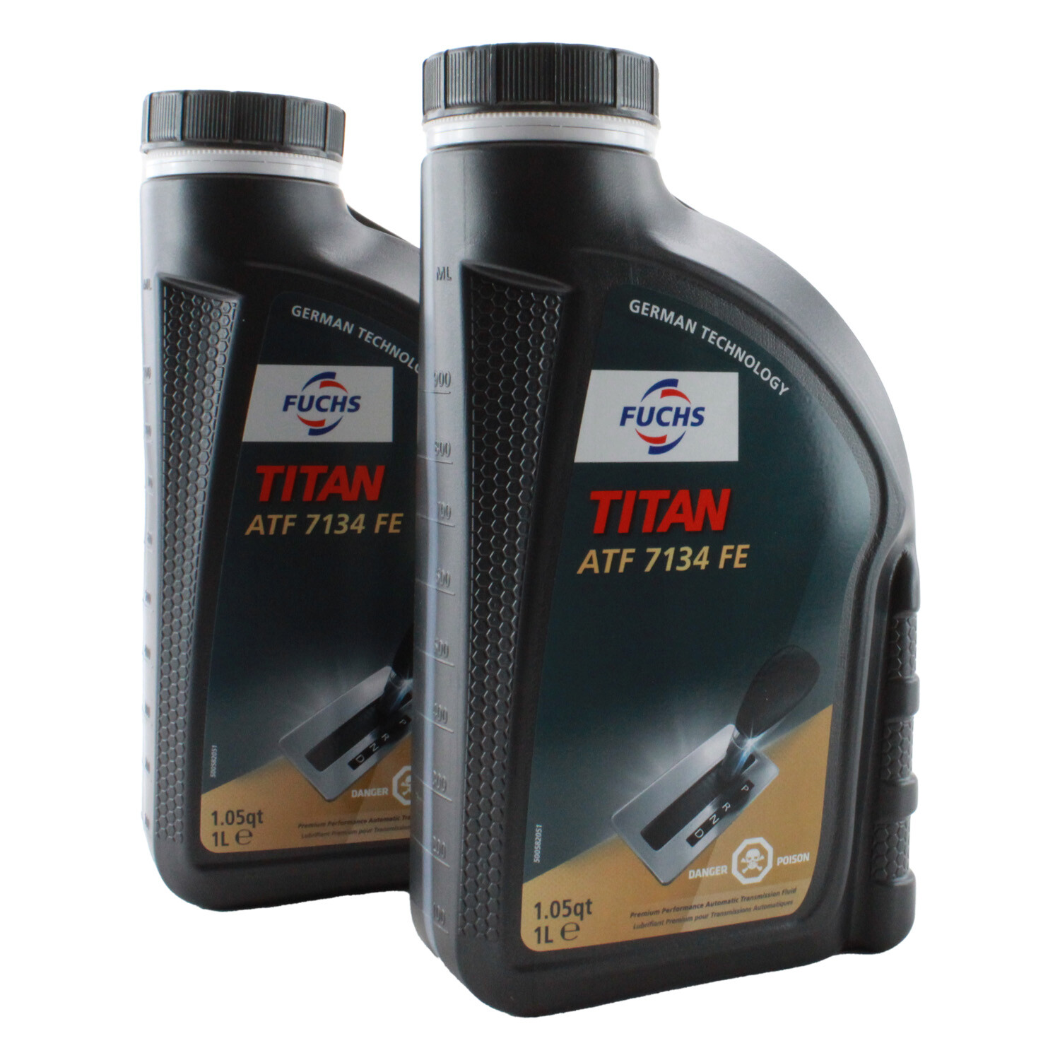 Fuchs 2 Liter TITAN ATF 7134 FE Blue Automatic Transmission Fluid 2 x ...