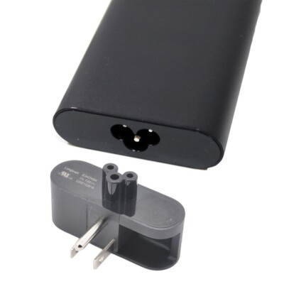 Dell slim AC adapter travel wall plug V7K50 0V7K50 E342494 LA90PM130 ...