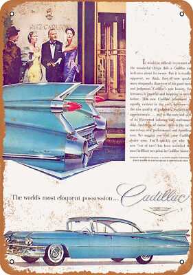 METAL SIGN - 1959 Cadillac - Vintage Look Reproduction | eBay