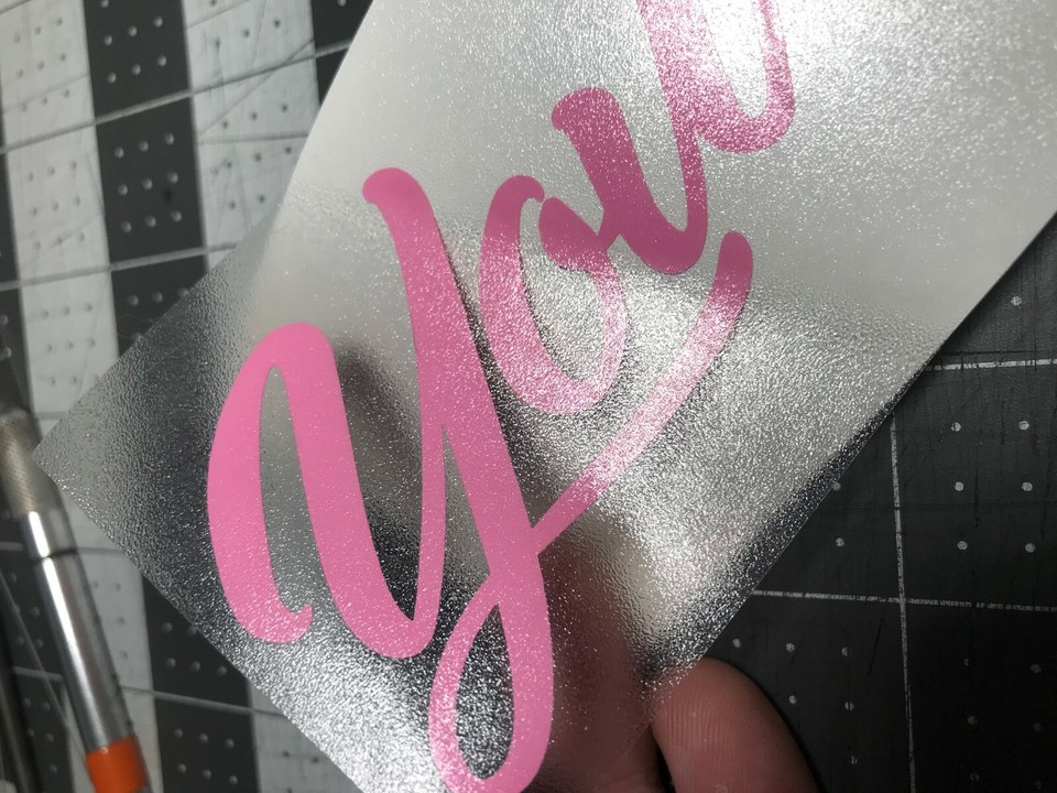 Script Vinyl Decal Sticker Car Window Bumper CUSTOM Personalized ...