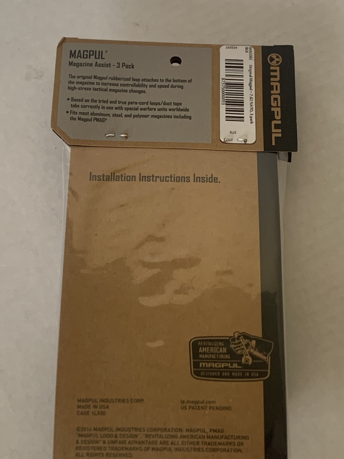 Magpul 7.62 Magazine Assist Pack of 3 MAG002BLK | eBay