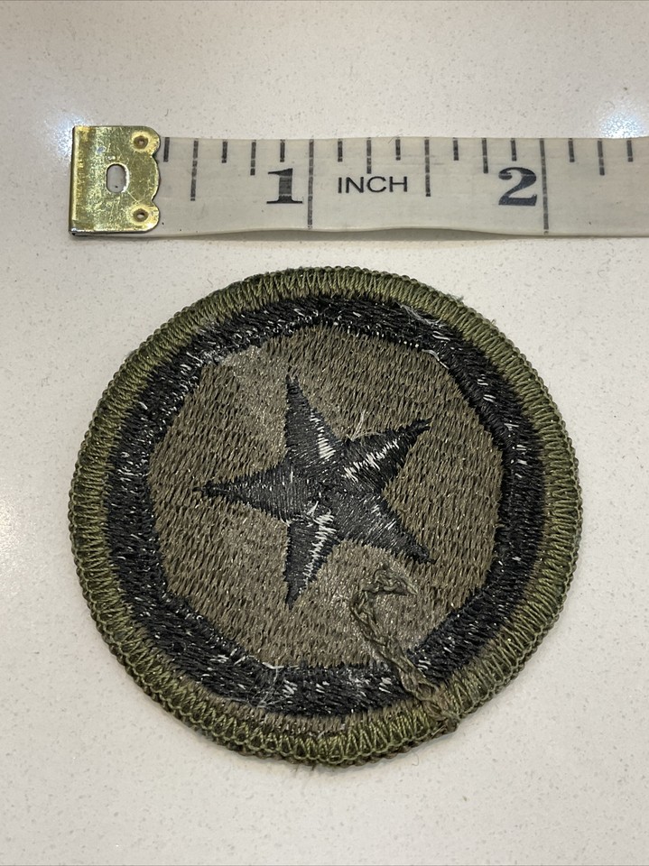 Original Vietnam Era US 9th LOGISTICAL COMMAND CUT EDGE FULL SUBDUED PATCH 60's | eBay