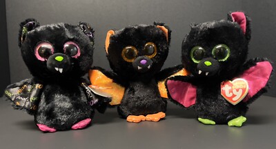 Ty Beanie Boos IGOR ECHO DART HALLOWEEN PLUSHIES LOT Read | eBay