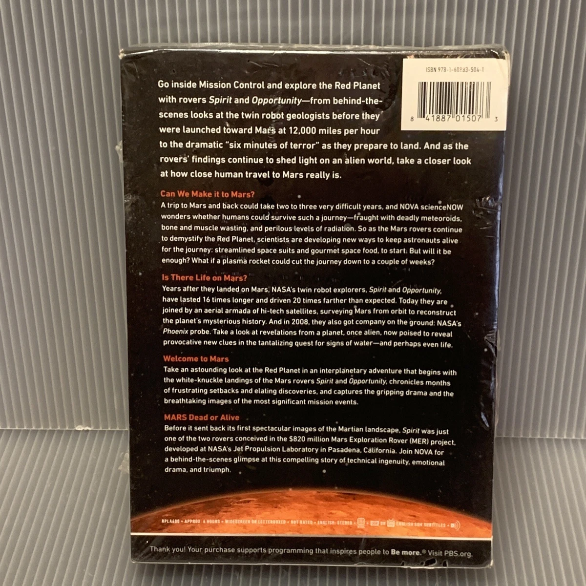 Mars Red Planet Dvd Art