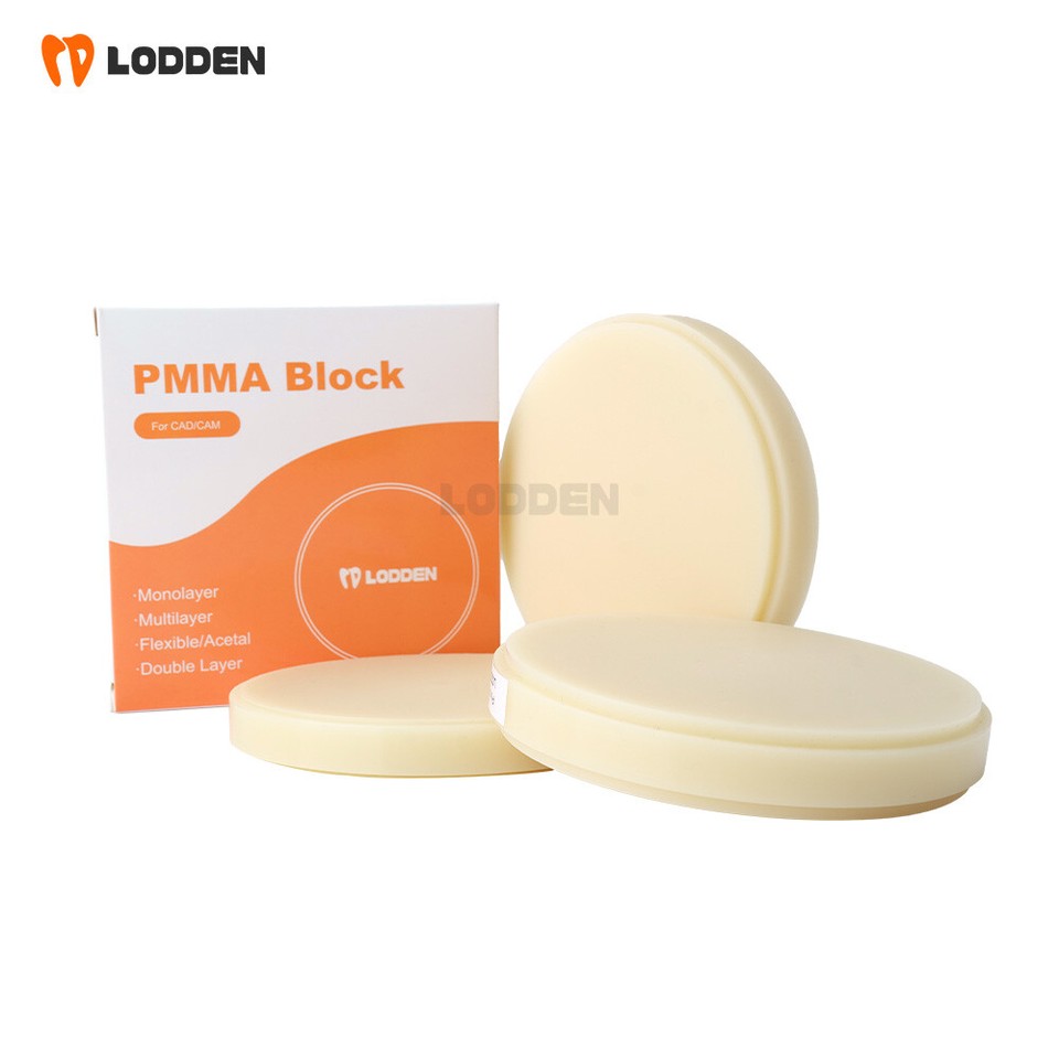Multilayer Dental PMMA Block Acrylic Resin Disc Temporary Restorations ...