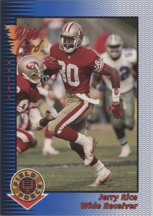 1993 Wild Card - Field Force Jerry Rice #WFF-31 for sale online | eBay