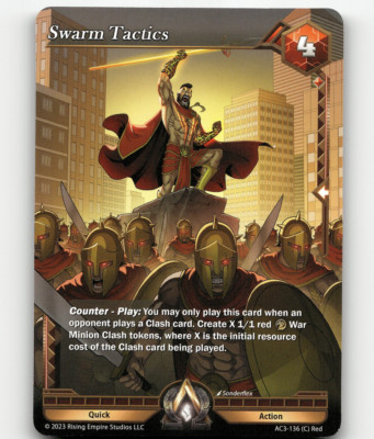 Alpha Clash Swarm Tactics - Unrivaled | eBay