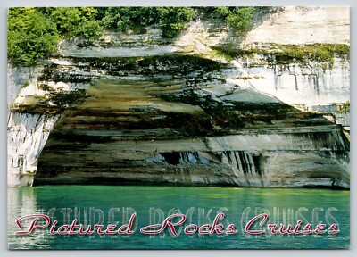 Postcard Pictured Rock Cruises Pictured Rocks National Lakeshore ...
