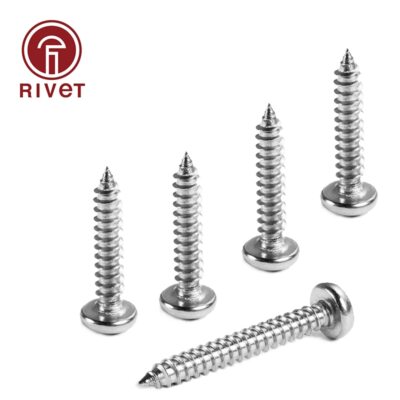 GB845 ISO 7094 316 Stainless Steel Cross Phillips Round Head Self ...