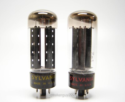 2 Sylvania 5U4GB Rectifier Tubes / KT1 | eBay