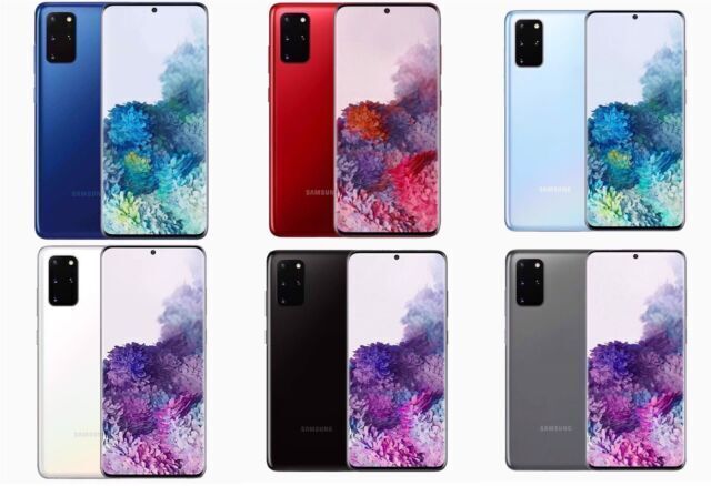 Samsung Galaxy S20+ 5G Single SIM 512GB Unlocked - Cloud Blue - SM ...