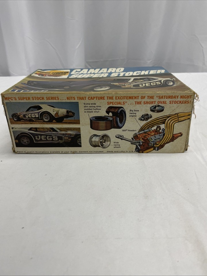 Original 1/25 MPC Camaro Super Stocker Model Kit# 2751 Open Box See ...