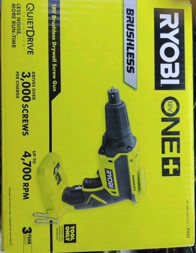 Ryobi P225 ONE+ 18V Cordless Drywall Screw Gun 33287175802 | eBay