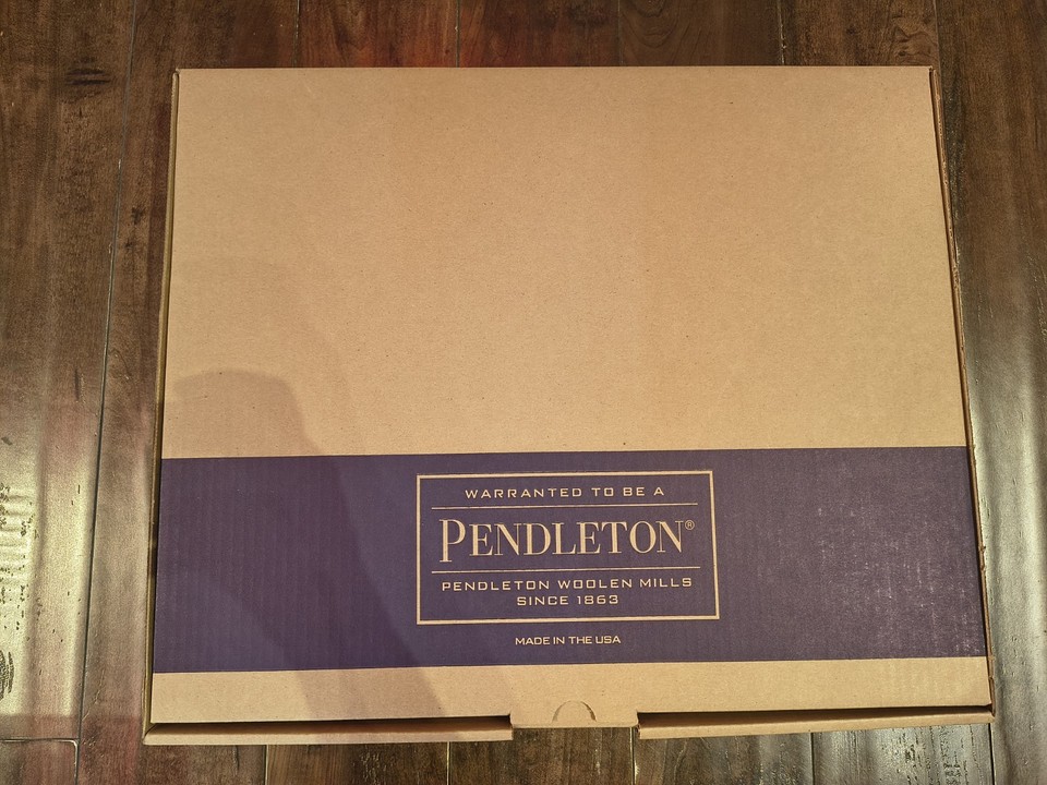 Pendleton College Fund Unity Jacquard Robe 64x80 Made In USA | eBay