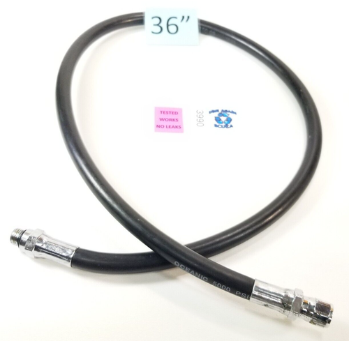 Oceanic 36" High Pressure HP Hose Scuba Dive Computer SPG 5000 PSI ...