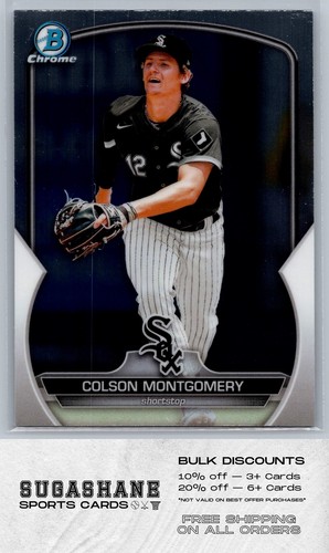2023 Bowman BCP-48 Colson Montgomery Chicago White Sox Baseball Card | eBay