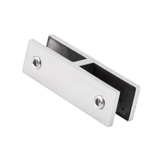 304 Stainless Steel 180 Degree Glass Balustrade Stiffener / Clamp 10 ...