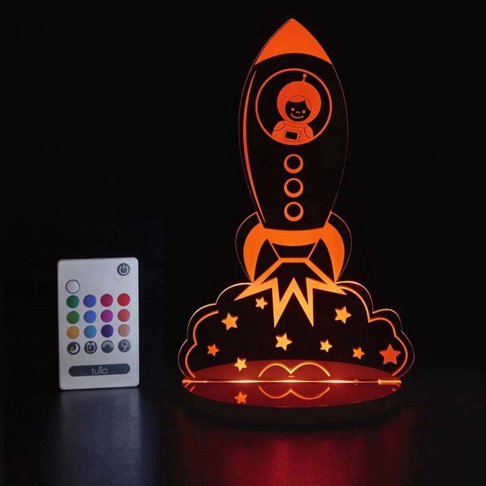 Tulio Dream Lights LED Night Light (Rocket Ship) | eBay