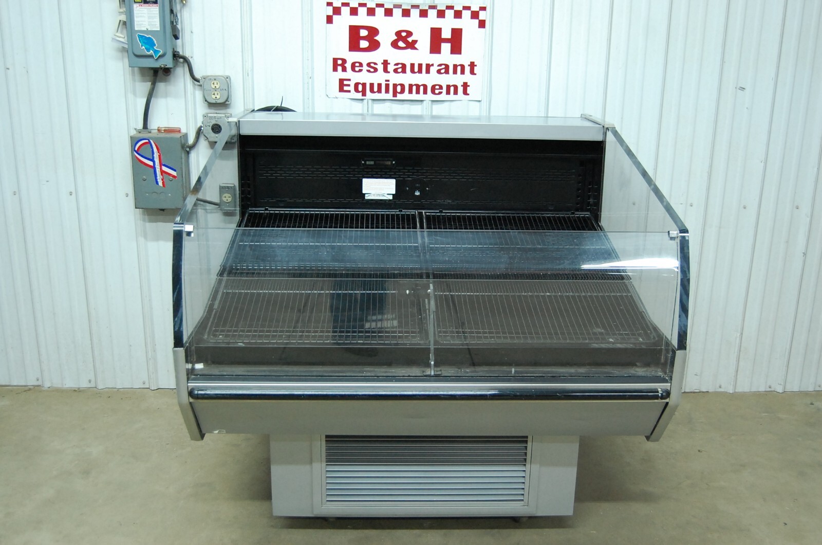 Hussmann Q2SSM4S 50" Open Air Deli Produce Berry Display Case ...