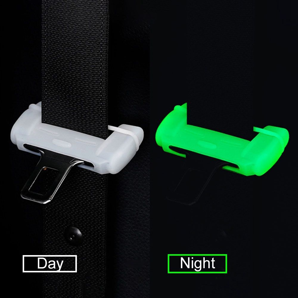 Anti-Scratch Cover Car Seat Belt Buckle Clip Protector Safety ...
