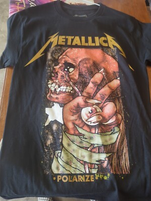 Metallica T Shirt Official 2023 Rare Polarize M72 Merch Backprint Small ...