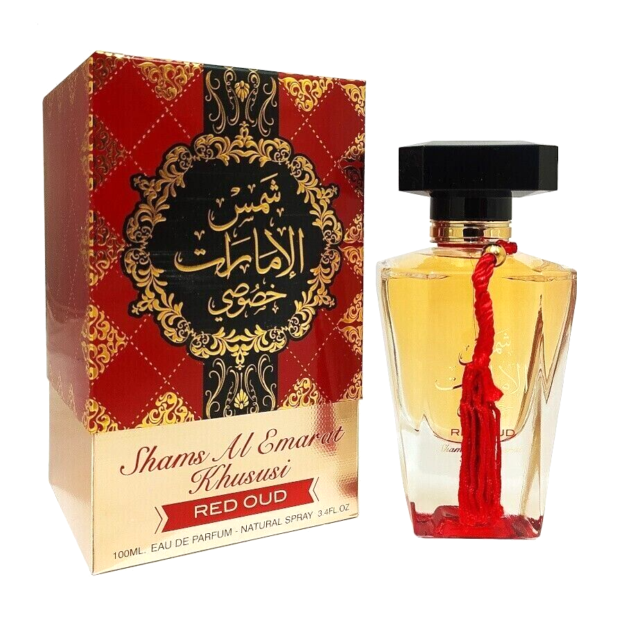 RED OUD Shams Al Emarat Khususi by Ard Al Zaafran 100ml EDP Unisex ...