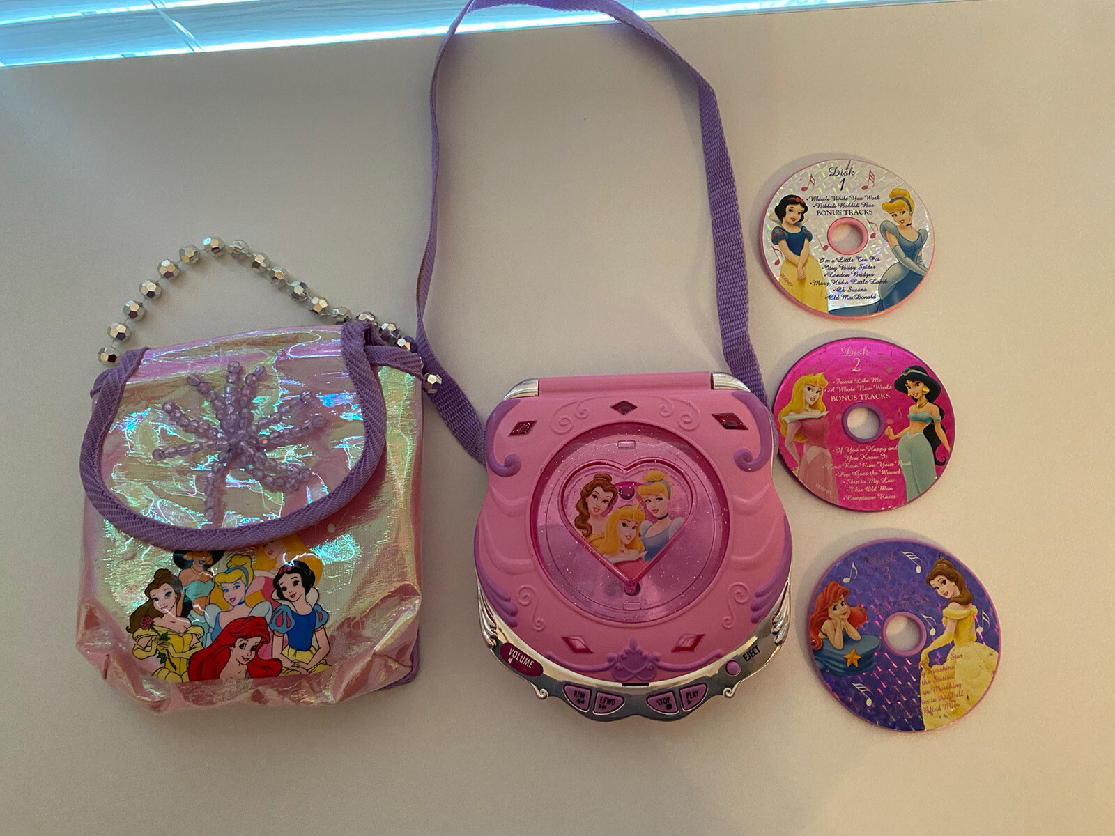 Disney Princess Portable Cd Player