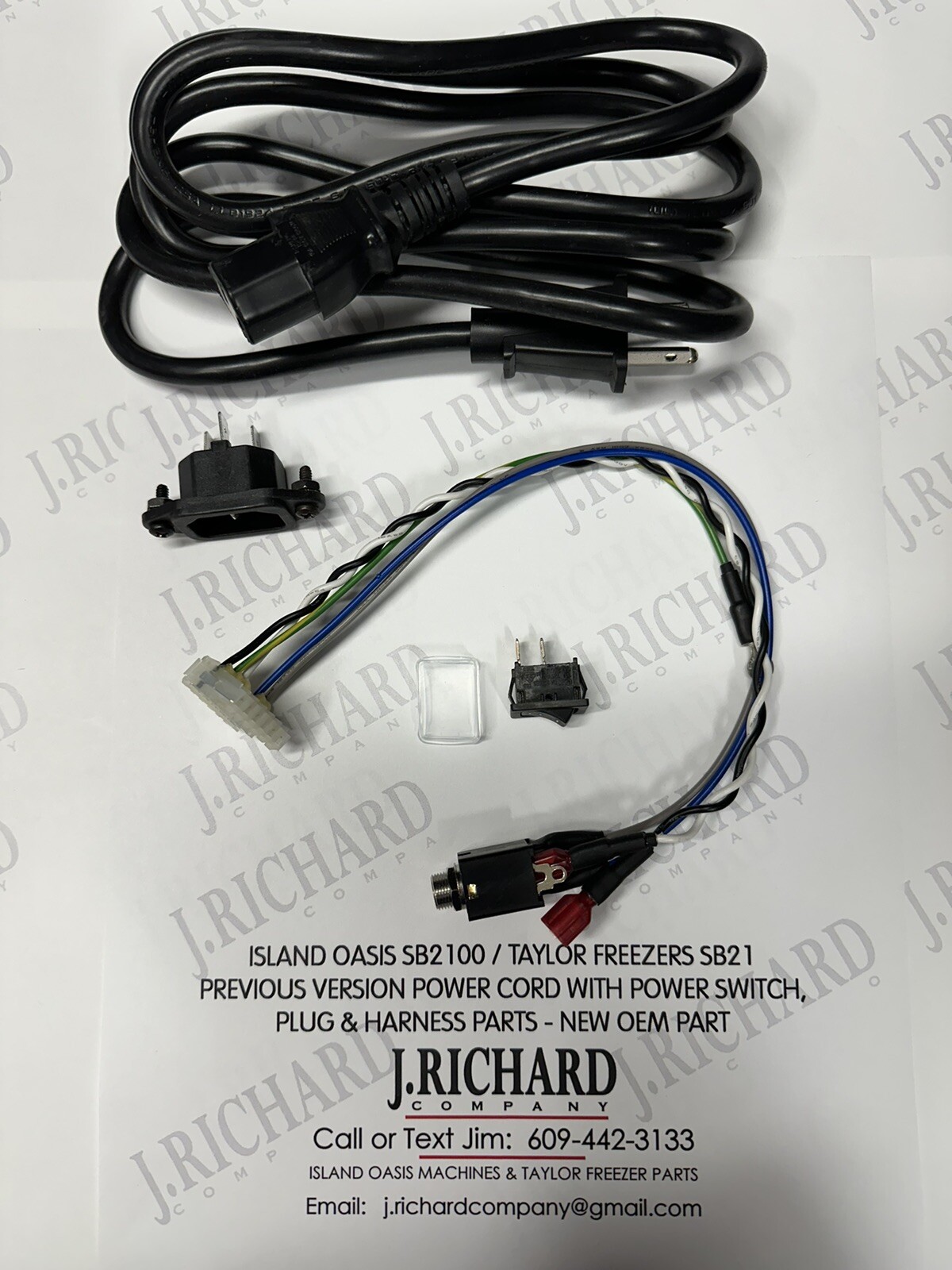 ISLAND OASIS SB2100 & TAYLOR MAGNABLEND - 1ST GEN WIRE HARNESS - NEW ...